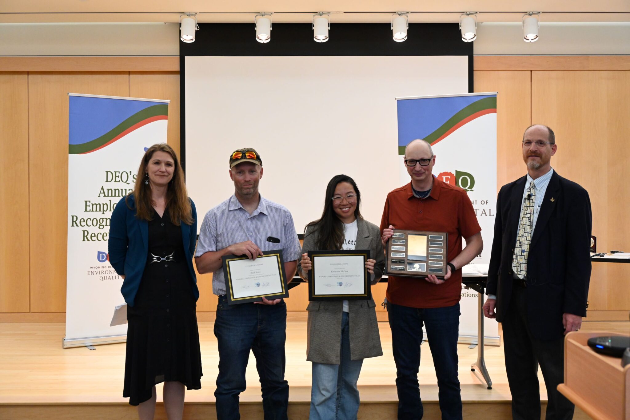 WYPDES Compliance/Enforcement named DEQ Team of the Year - Wyoming ...