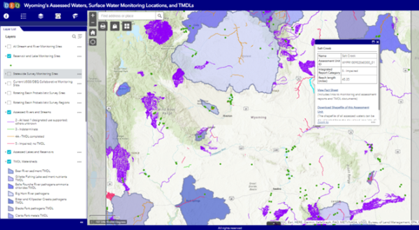 The Wyoming DEQ Releases New Watershed Protection Map - Wyoming ...